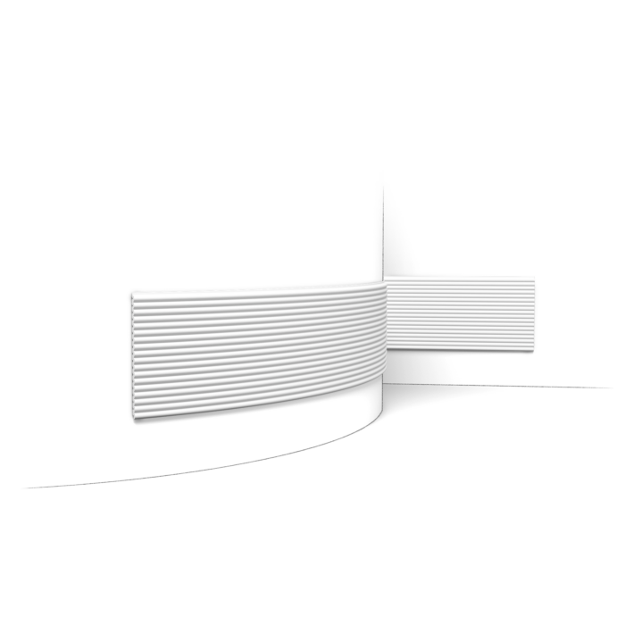 [WX210F] REED - Panneau 3D Flexible à peindre | ORAC Maroc